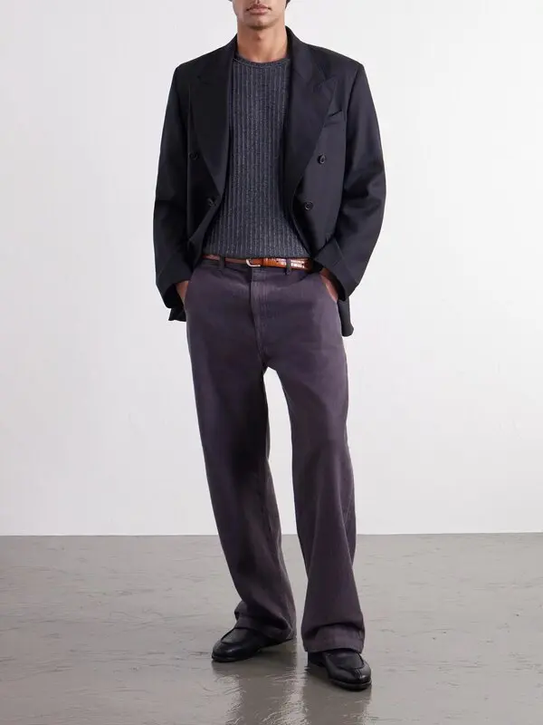 MFPEN Straight Cut Organic Straight-leg Jeans