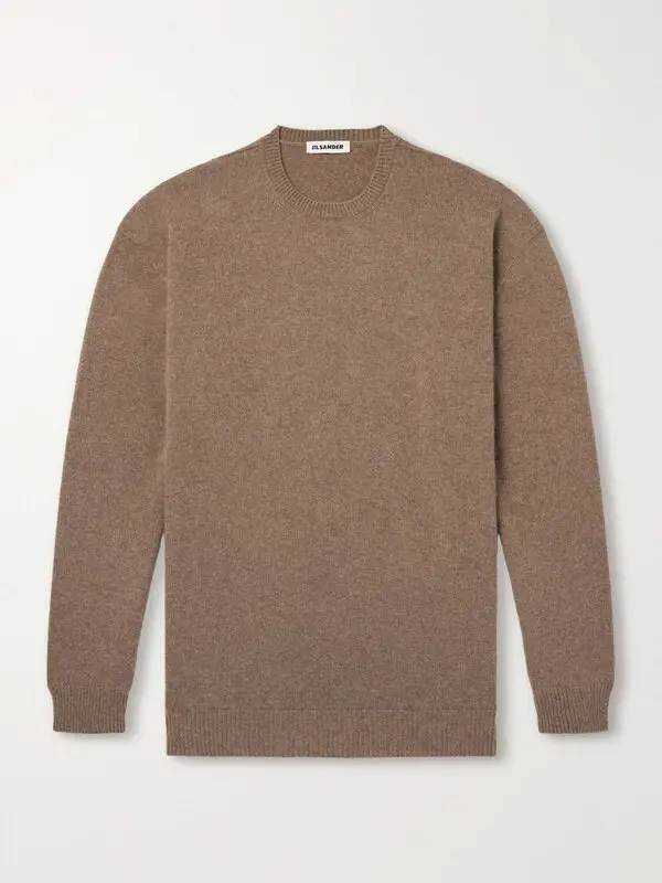 JIL SANDER Cashmere And Wool-blend Sweater