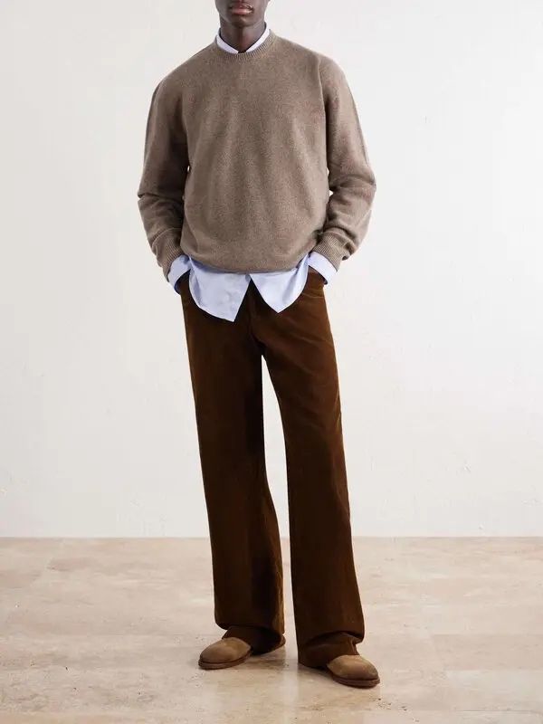 JIL SANDER Cashmere And Wool-blend Sweater