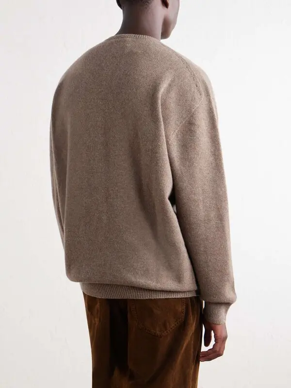 JIL SANDER Cashmere And Wool-blend Sweater