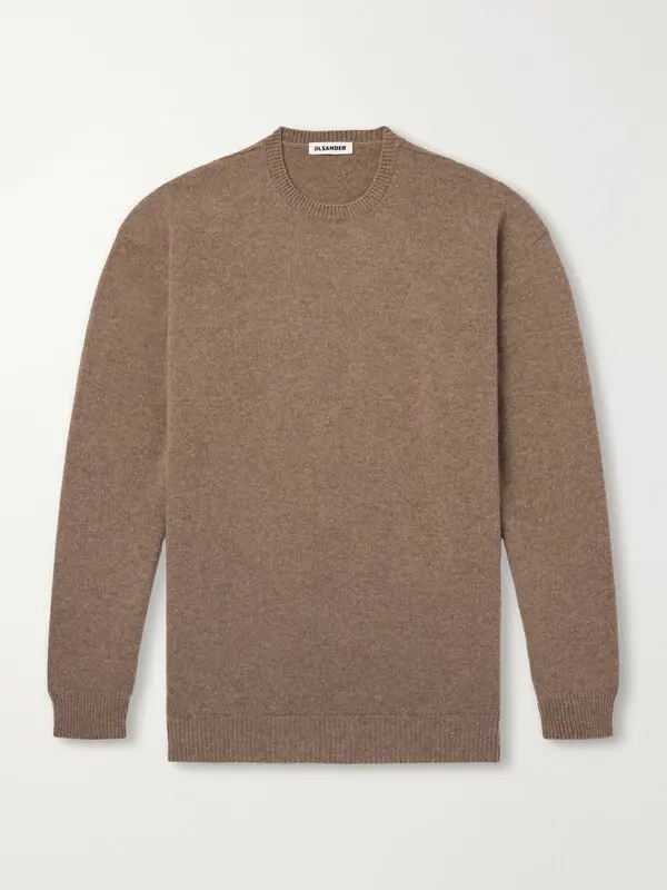 JIL SANDER Cashmere And Wool-blend Sweater