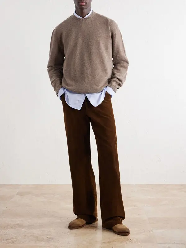 JIL SANDER Cashmere And Wool-blend Sweater