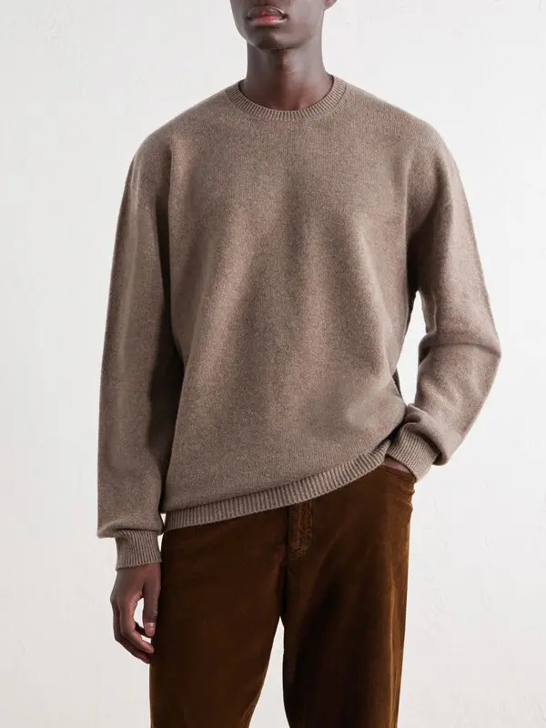 JIL SANDER Cashmere And Wool-blend Sweater