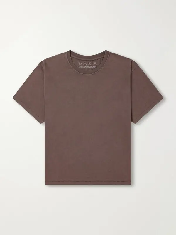 MFPEN Organic Cotton-jersey T-shirt - Brown