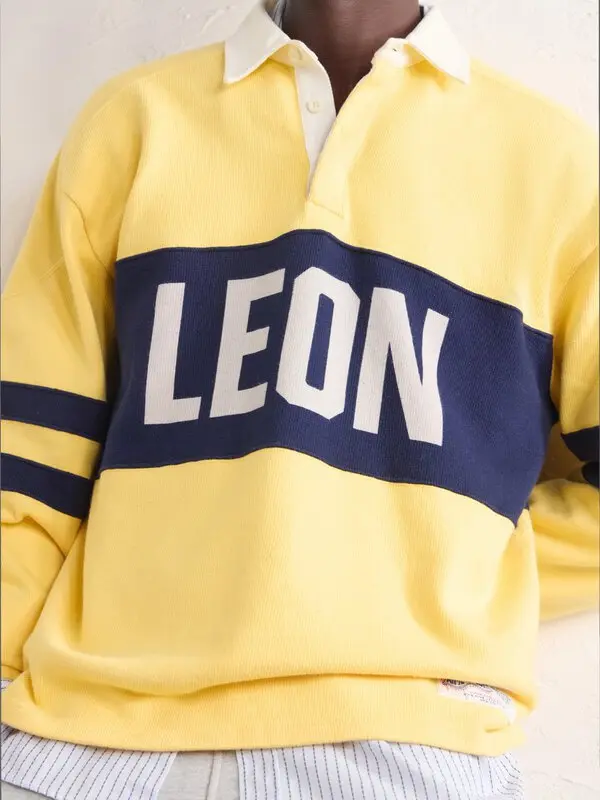 Aimé Leon Dore Logo-printed Striped Cotton Polo Shirt