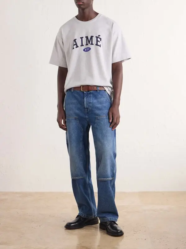 Aimé Leon Dore Logo-print Cotton-jersey T-shirt