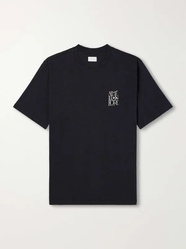 Aimé Leon Dore Logo-print Cotton-jersey T-shirt