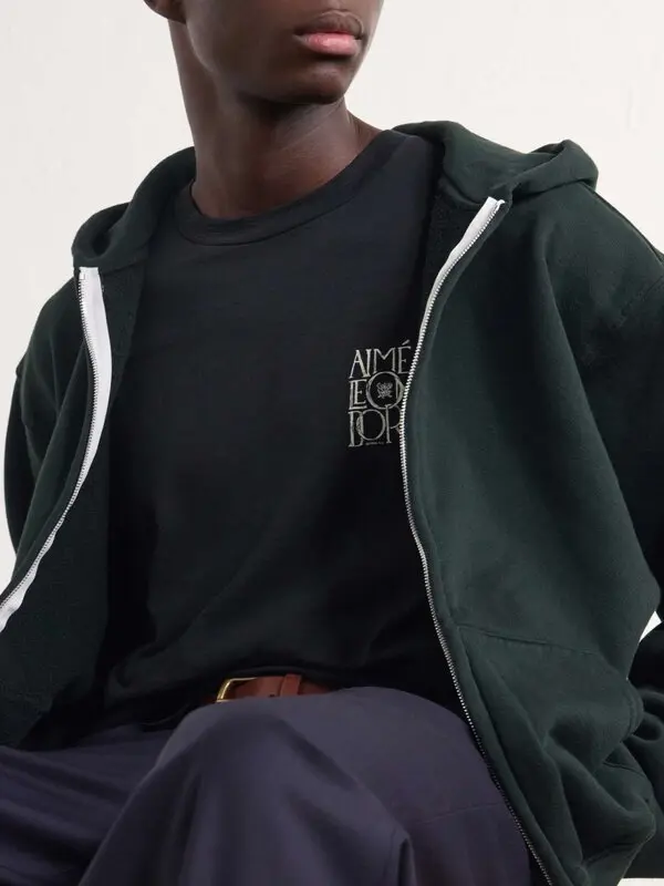 Aimé Leon Dore Logo-print Cotton-jersey T-shirt