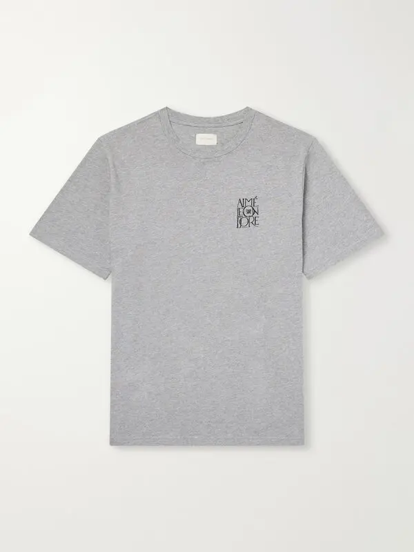 Aimé Leon Dore Logo-print Cotton-jersey T-shirt