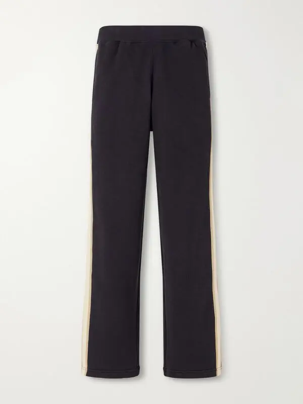 Aimé Leon Dore Straight-leg Striped Cotton Sweatpants