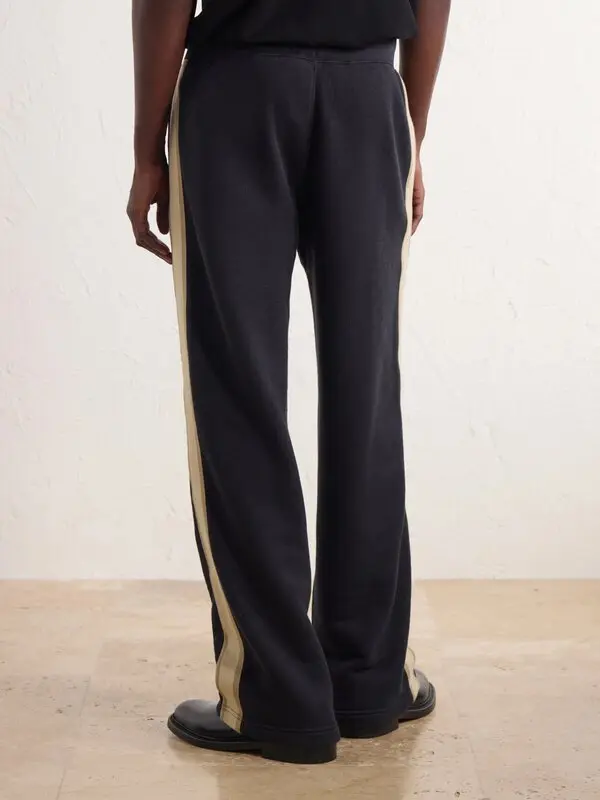 Aimé Leon Dore Straight-leg Striped Cotton Sweatpants