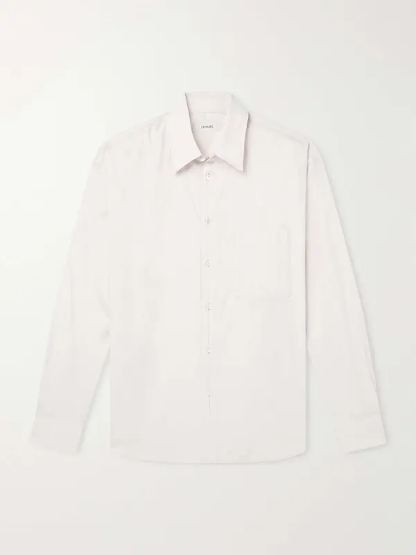 LEMAIRE Cotton And Silk-blend Shirt