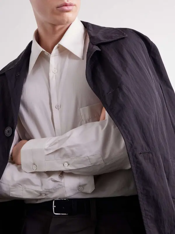 LEMAIRE Cotton And Silk-blend Shirt