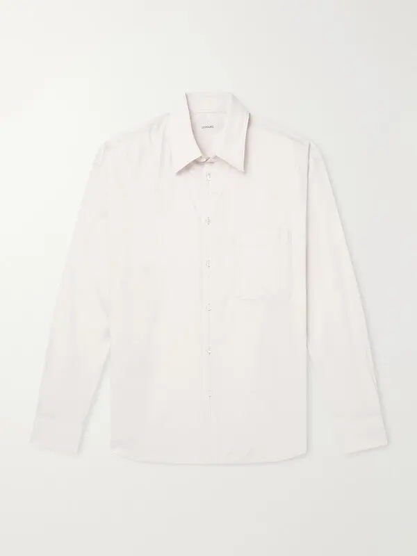 LEMAIRE Cotton And Silk-blend Shirt