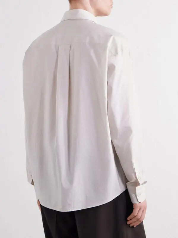 LEMAIRE Cotton And Silk-blend Shirt