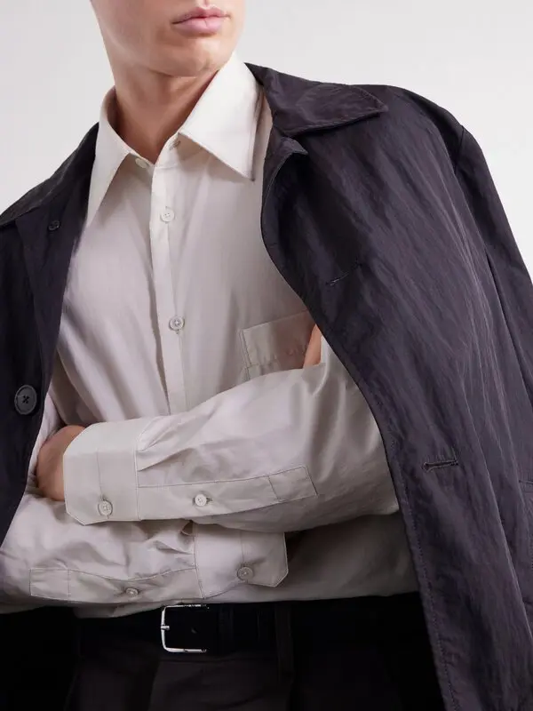 LEMAIRE Cotton And Silk-blend Shirt
