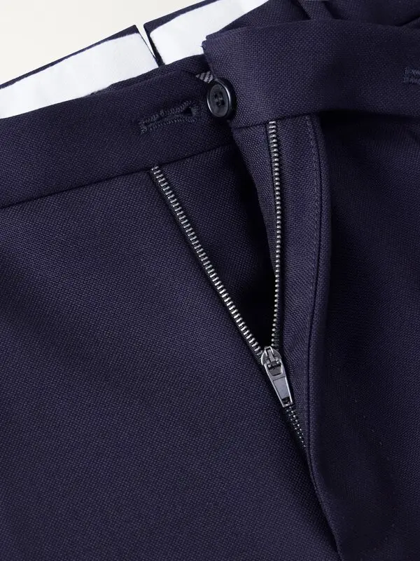 SLOWEAR Incotex Tapered Cotton-blend Twill Trousers