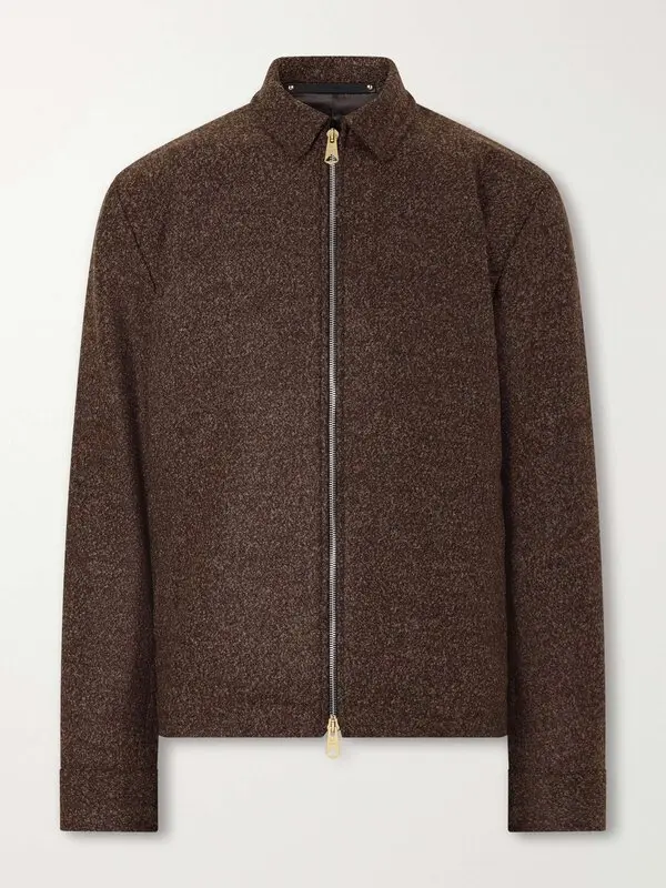 Paul Smith Wool-blend Bouclé Blouson Jacket