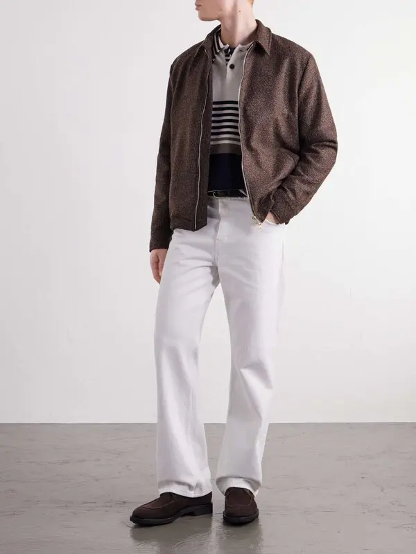Paul Smith Wool-blend Bouclé Blouson Jacket
