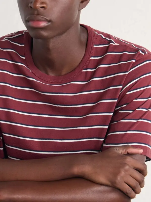 Aimé Leon Dore Striped Cotton-jersey T-shirt