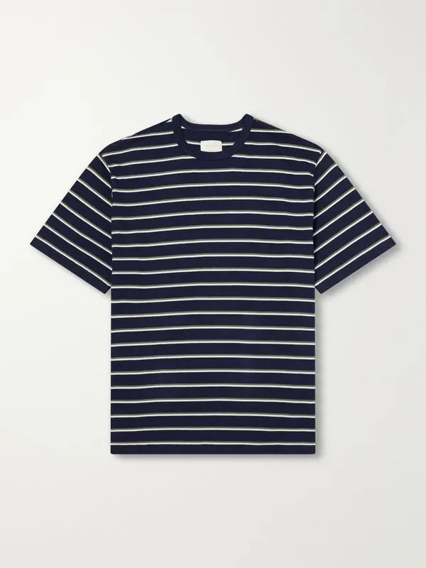 Aimé Leon Dore Striped Cotton-jersey T-shirt
