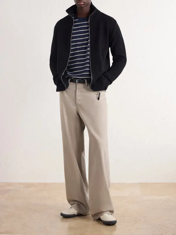 Aimé Leon Dore Striped Cotton-jersey T-shirt