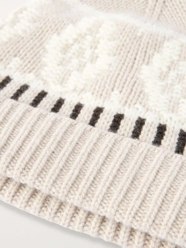 Arch4 Lorenz Fair Isle Cashmere Beanie