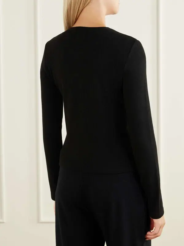 LESET Lauren Jersey Cardigan