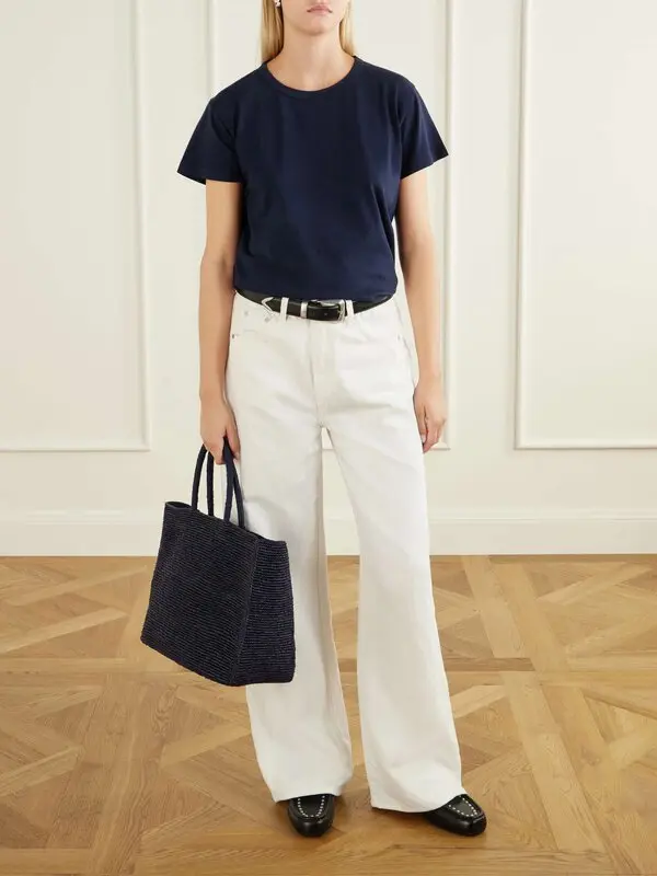 LESET The Margo Cotton-jersey T-shirt