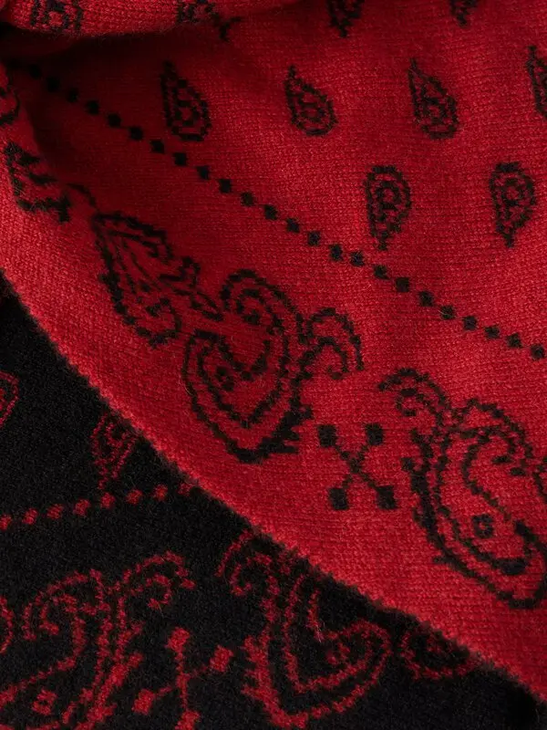 Guest In Residence The Wild Rag Cashmere-jacquard Scarf