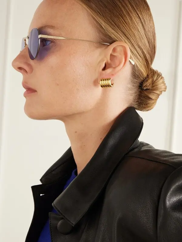 Celine Round-frame -tone Sunglasses