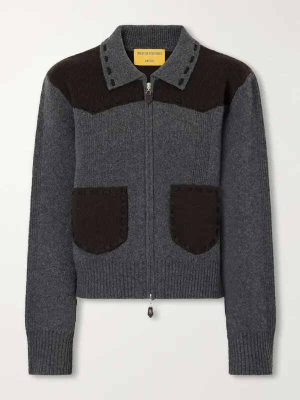 Guest In Residence Saddle Up! Wool And Cashmere-blend Jacket