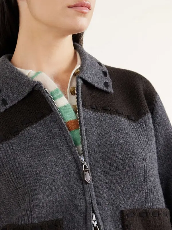 Guest In Residence Saddle Up! Wool And Cashmere-blend Jacket