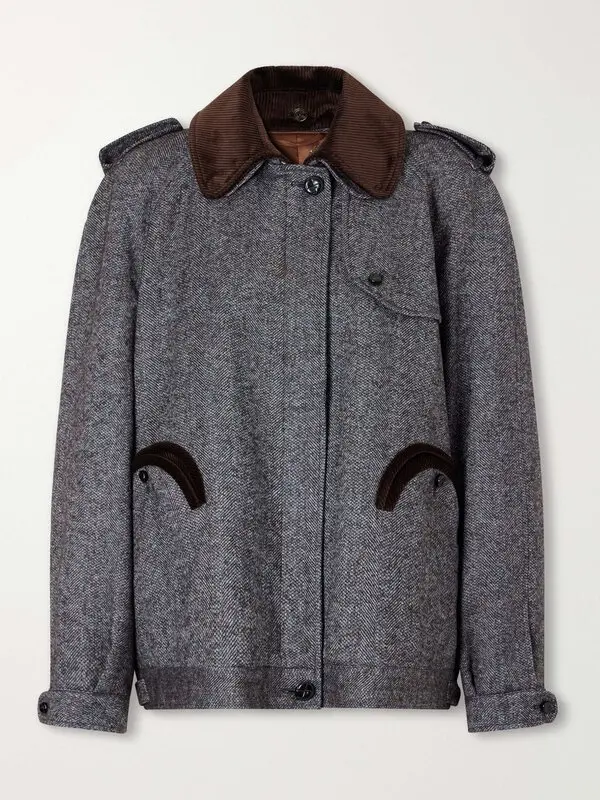 BLAZÉ MILANO Chausie Wool-blend Jacket