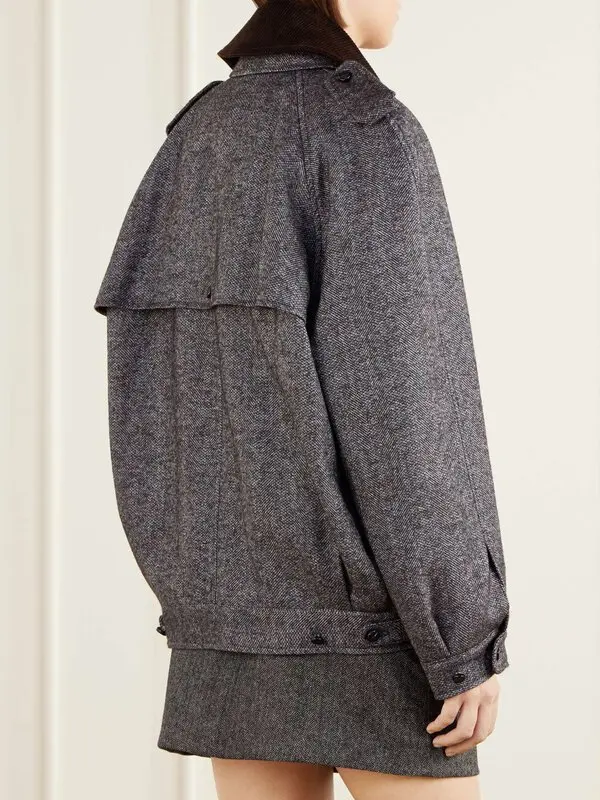 BLAZÉ MILANO Chausie Wool-blend Jacket
