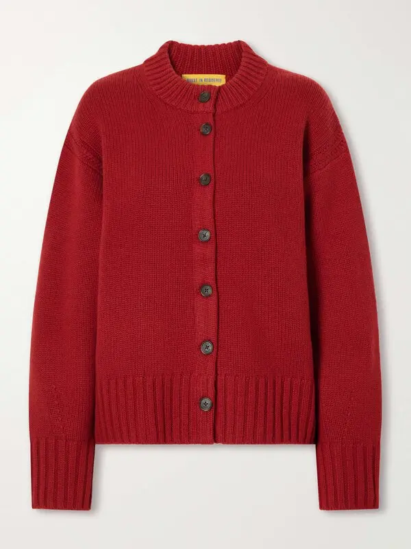 Guest In Residence Cozy Cashmere Cardigan