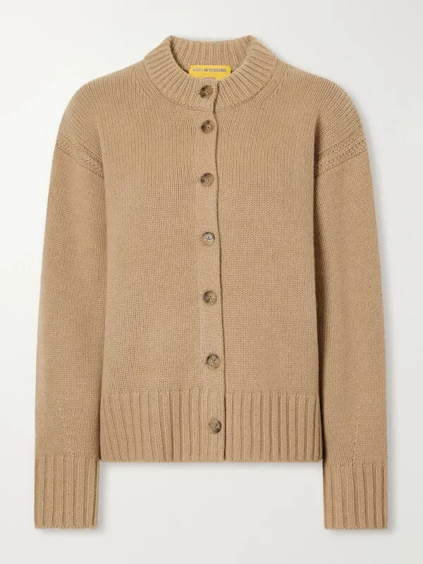 Guest In Residence Cozy Cashmere Cardigan - Brown