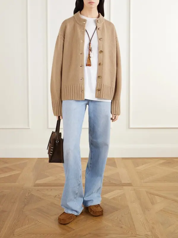 Guest In Residence Cozy Cashmere Cardigan