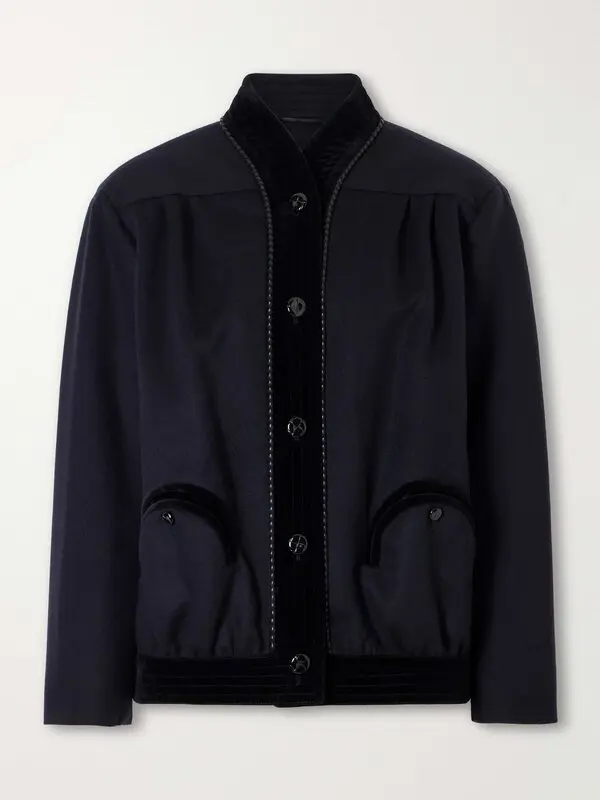BLAZÉ MILANO Coiba Wool And Cashmere-blend Jacket