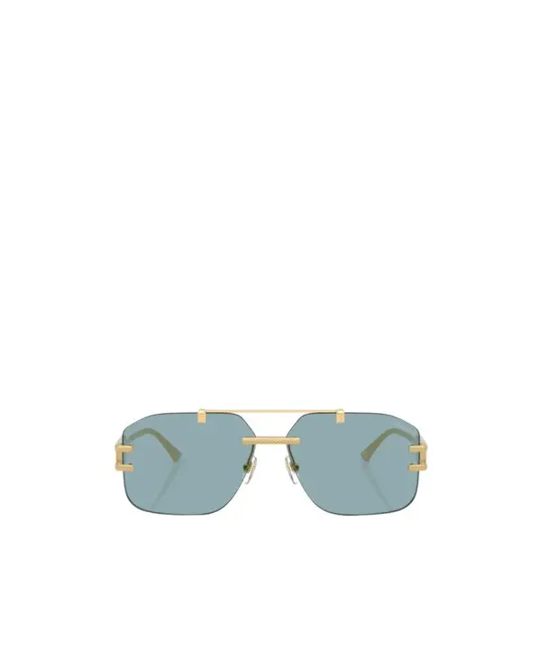 Versace Geometric Sunglasses - Green