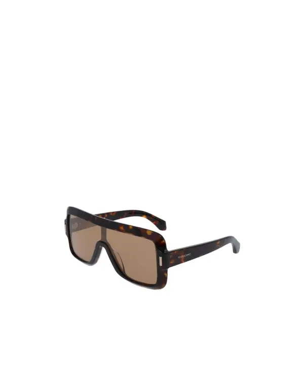 FERRAGAMO Shield Frame Sunglasses