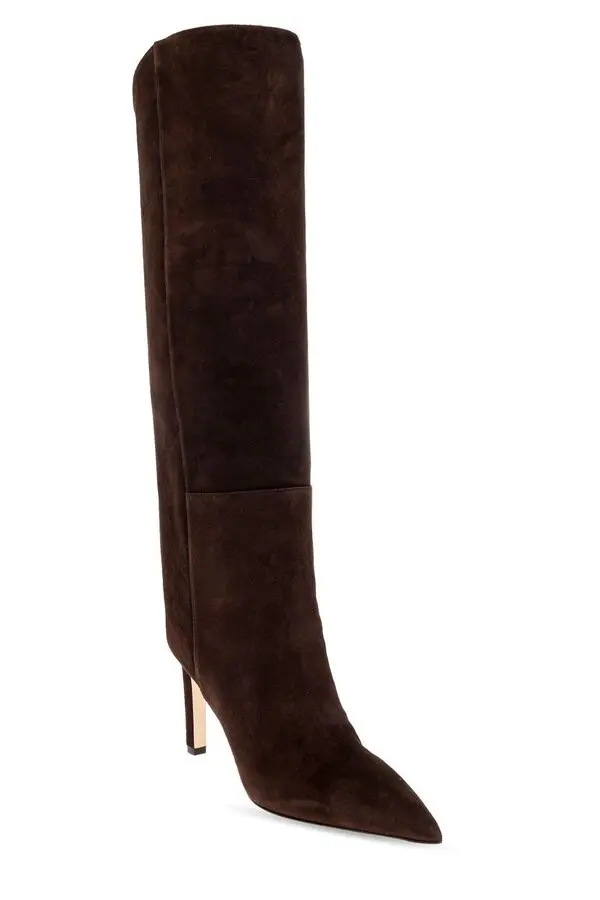 JIMMY CHOO Alizze 85 Pointed-toe Boots