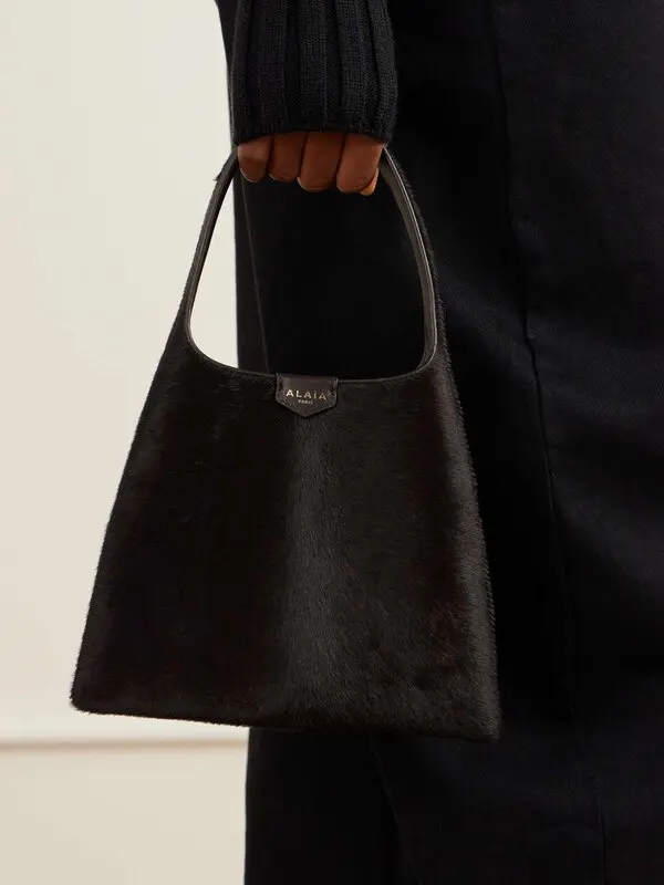 Alaïa Mini Calf Hair Shoulder Bag