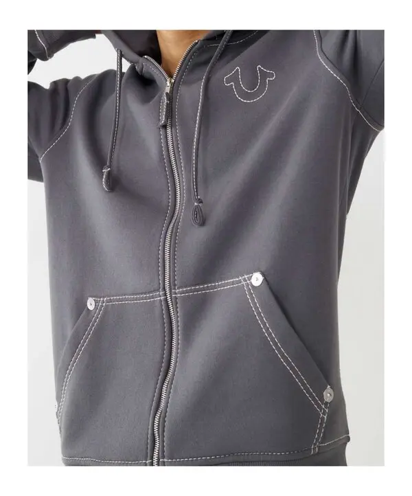 True Religion Big-t Zip Hoodie