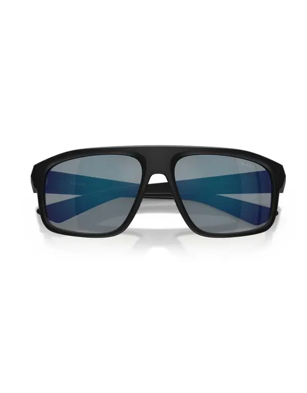 Prada Eeywear Linea Rossa Irregular Frame Sunglasses