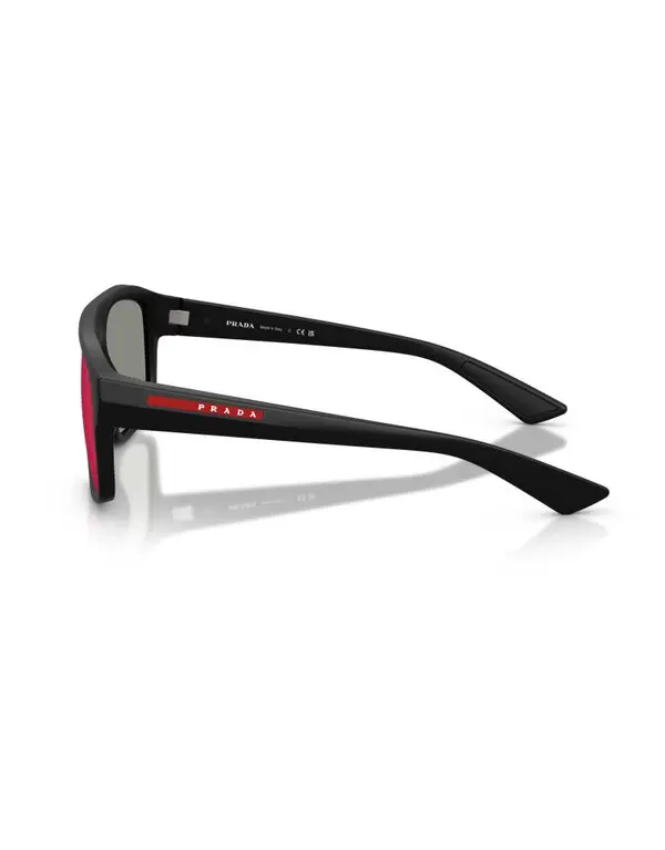 Prada Eeywear Linea Rossa Irregular Frame Sunglasses