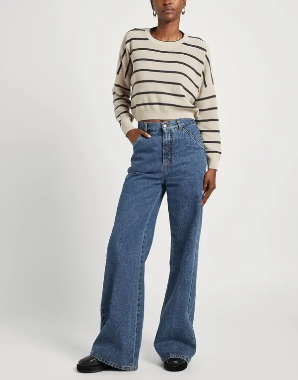 Brunello Cucinelli Striped Knit Sweater