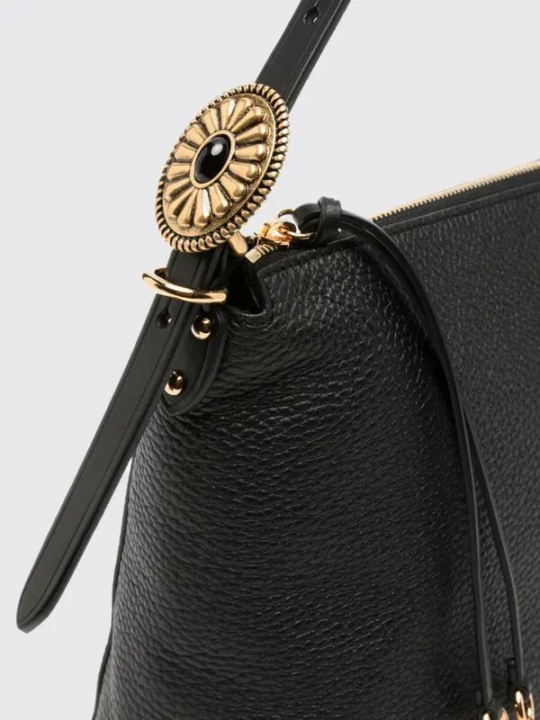 Etro Grainy Leather Shoulder Bag