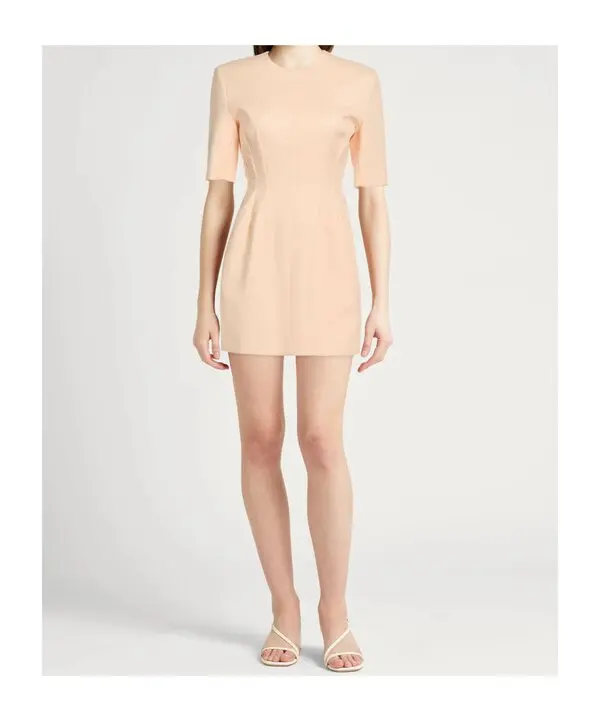 Sportmax Short Sleeve Crew Neck Dress