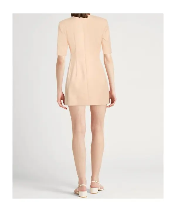 Sportmax Short Sleeve Crew Neck Dress